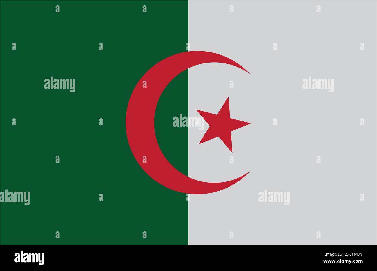 Algeria country flag vector illustration symbol design Stock Vector ...