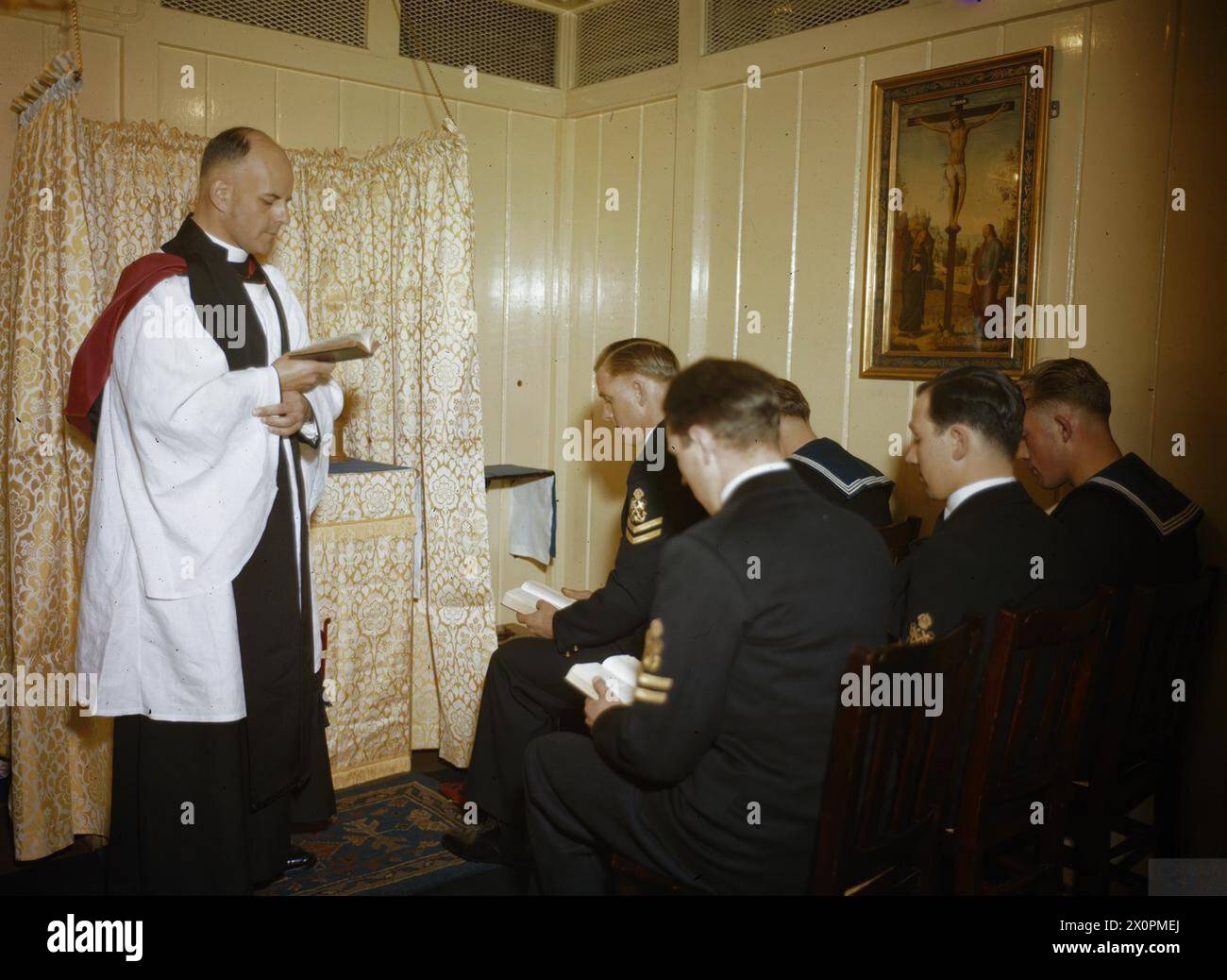 ON BOARD THE BATTLESHIP HMS CUMBERLAND, NOVEMBER 1942 - A Royal Navy ...