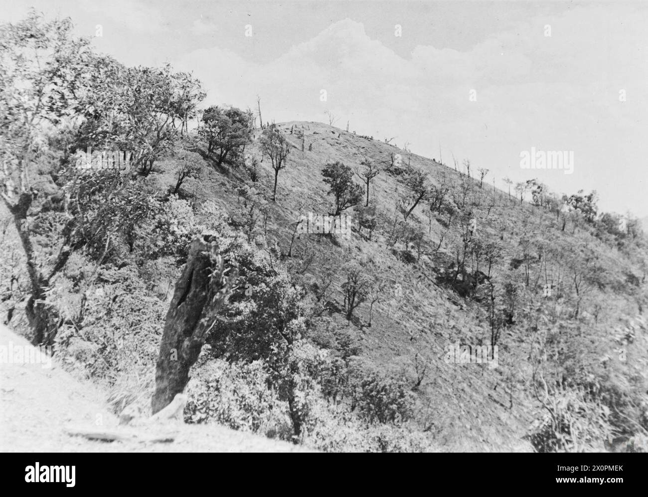 Men of the Devonshire Regiment capture the summit of Nippon Ridge, a ...