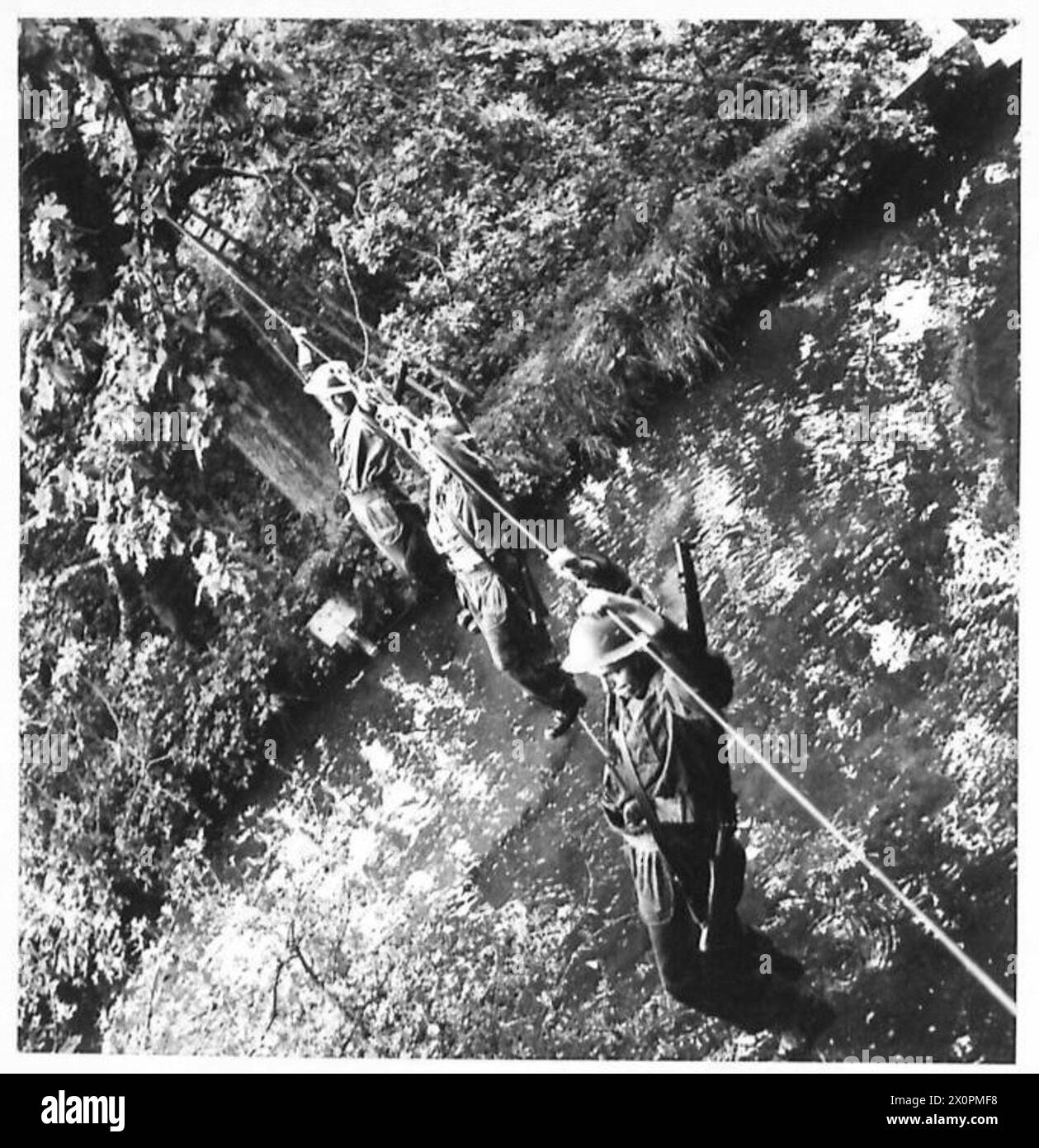 TOUGHENING A SOLDIER - Cross streams by suspended wire bridges ...