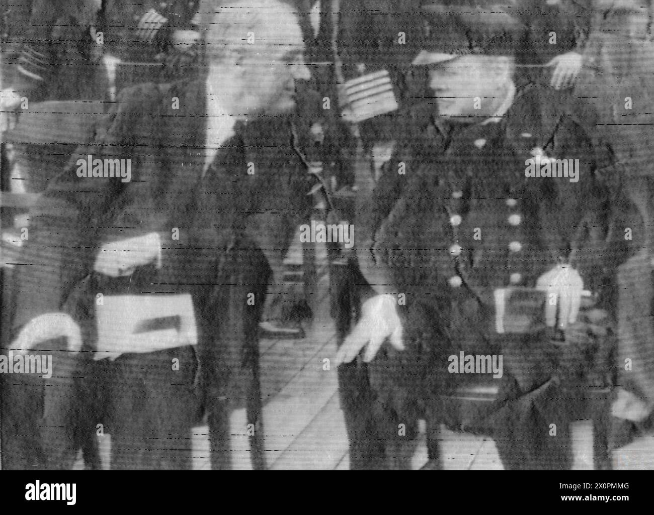 PRESIDENT ROOSEVELT AND PRIME MINISTER CHURCHILL MEET. 9 TO 12 AUGUST ...