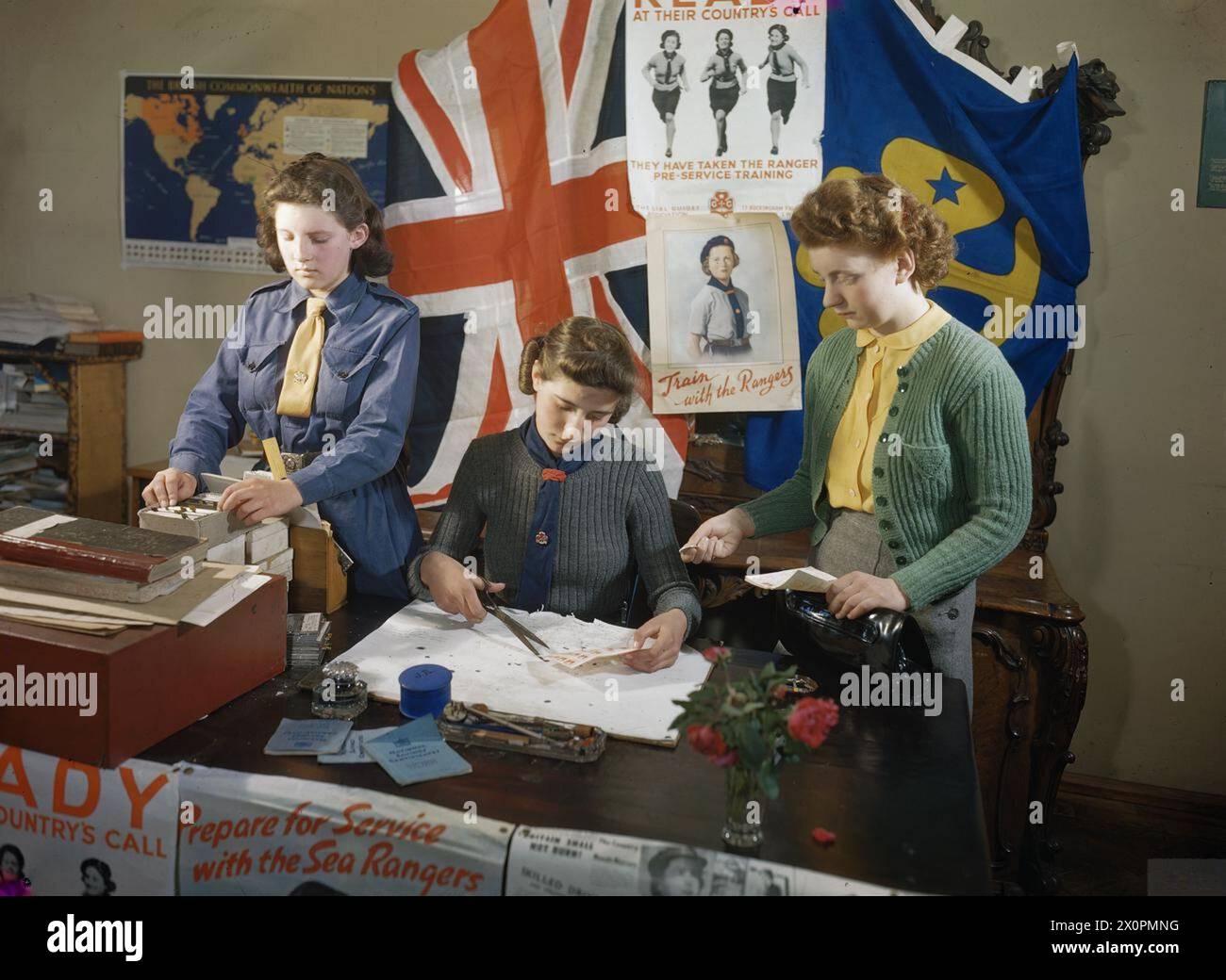 During World War II, a Girl Guide and a Sea Ranger participate in the ...