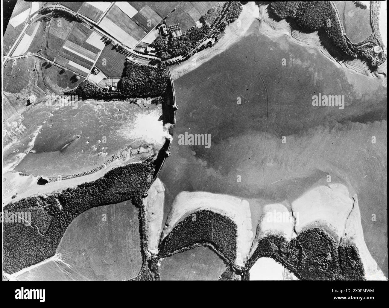 Aerial mohne dam hi-res stock photography and images - Alamy