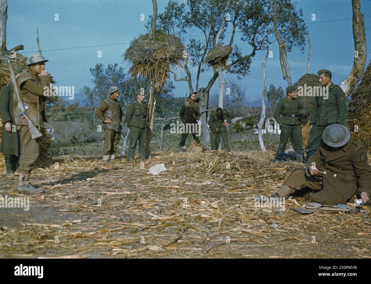THE CROSSING OF THE GARIGLIANO RIVER BY THE FIFTH ARMY, LAURO, ITALY ...
