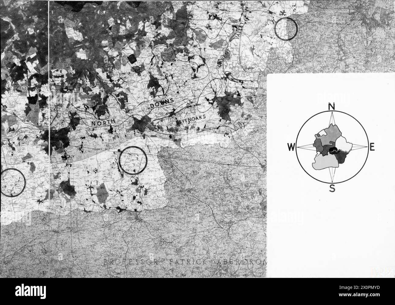 Map of london 1944 hi-res stock photography and images - Alamy