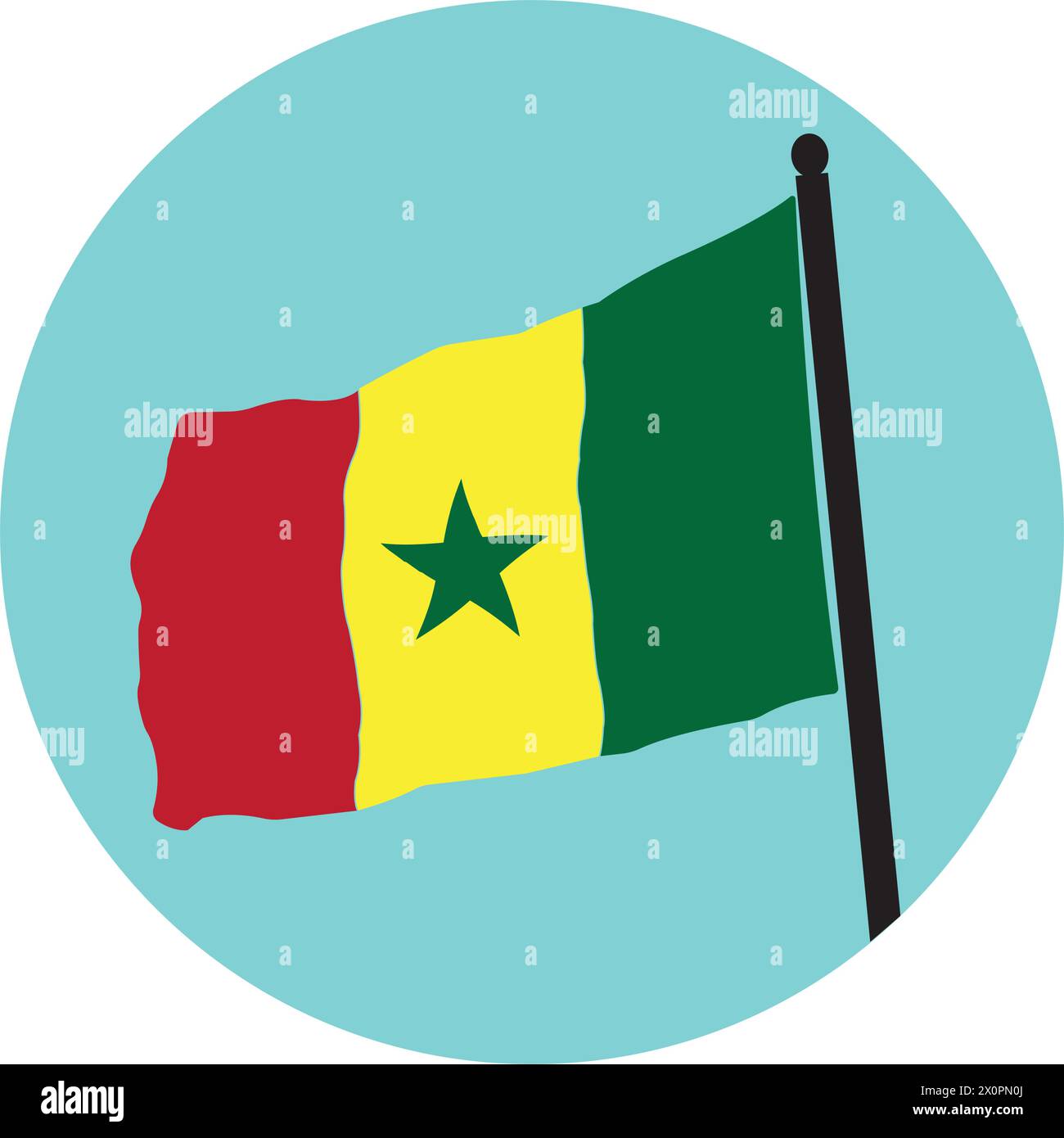 Senegal country flag hi-res stock photography and images - Alamy