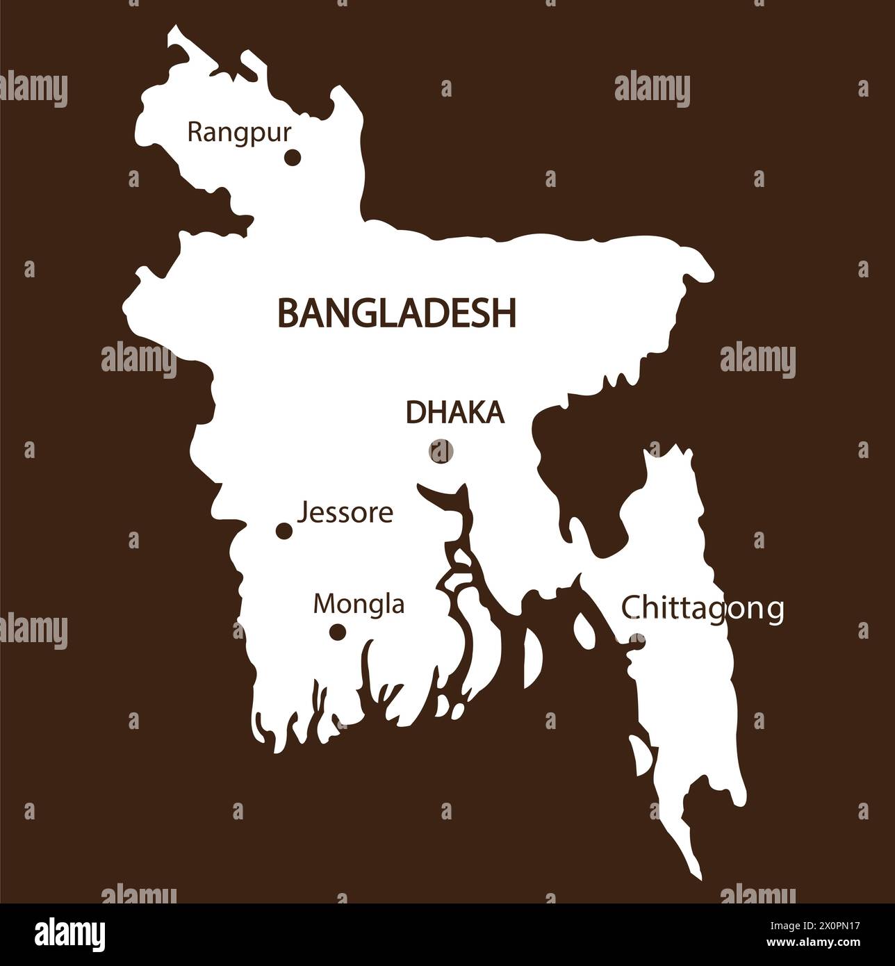 Business city of bangladesh Stock Vector Images - Alamy