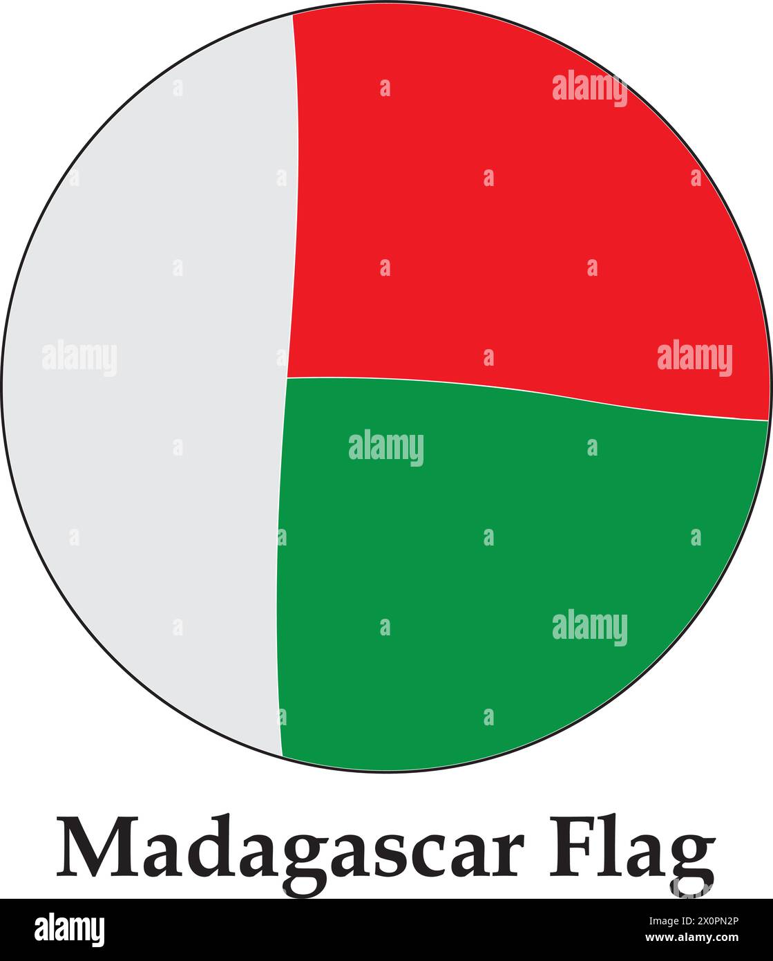 Madagascar flag hi-res stock photography and images - Alamy
