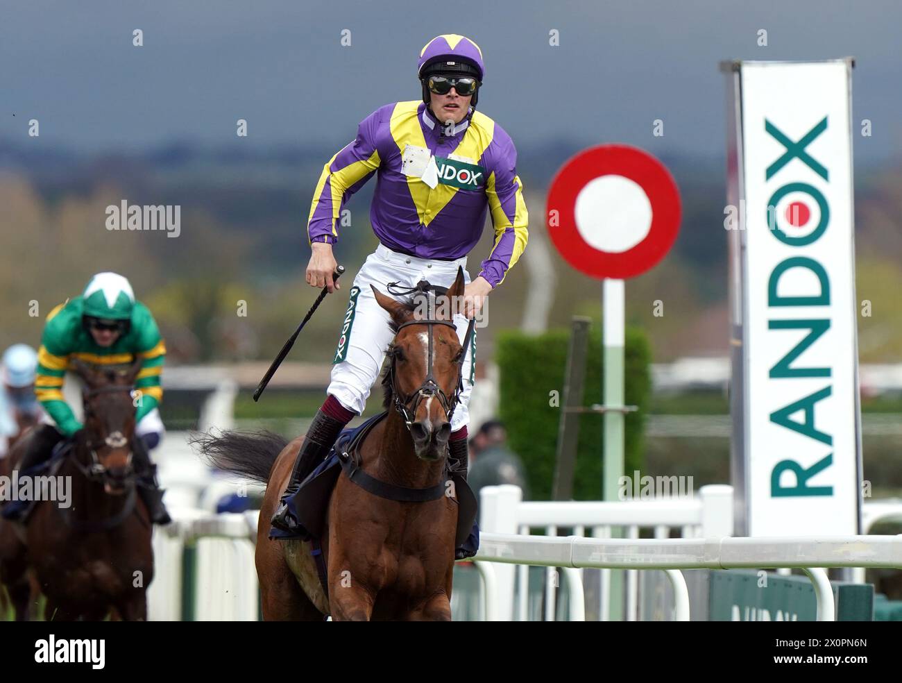 Charlie todd aboard gwennie may boy after winning the william hill ...