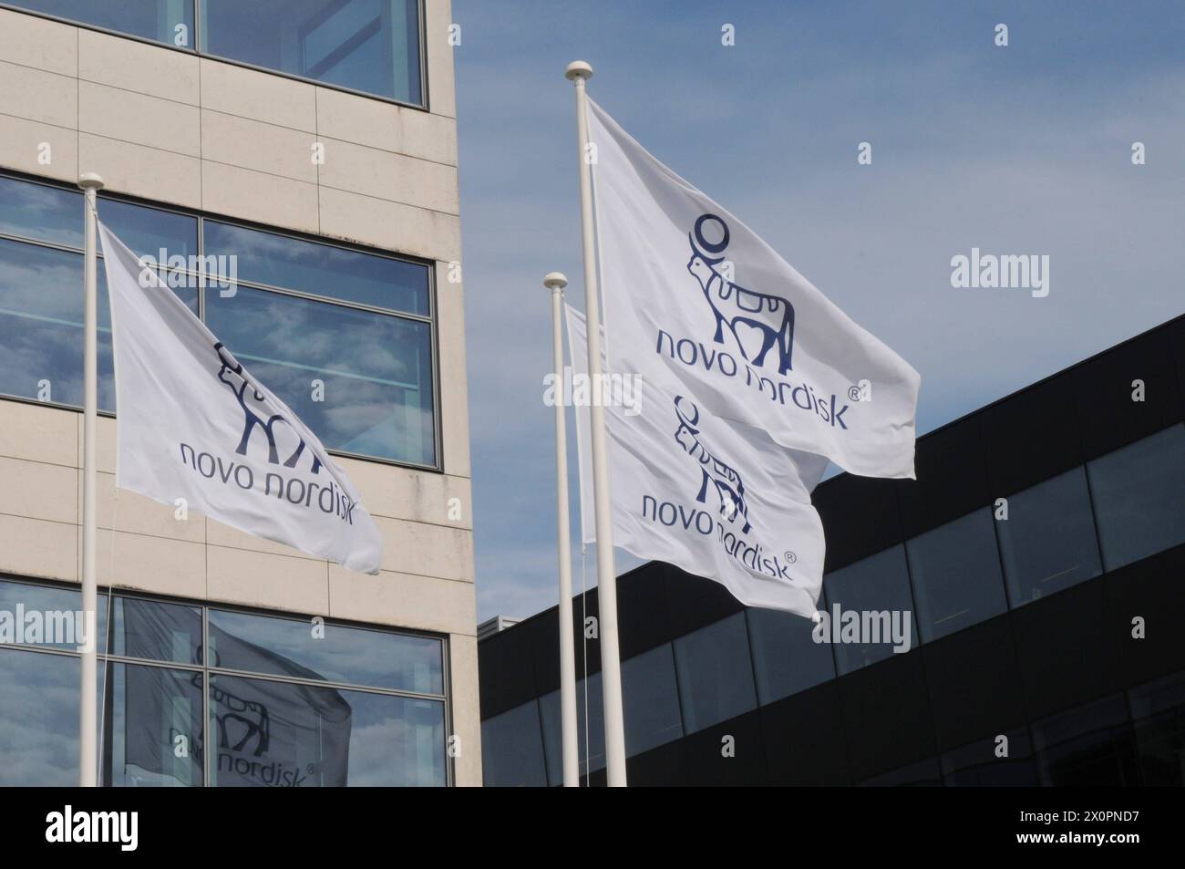 Copenhagen, Denmark /13 April 2024/ Novo Nordisk medicine compnay in ...