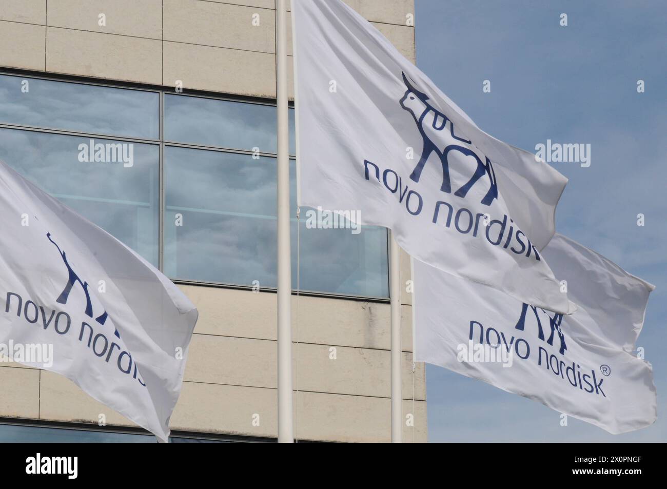 Copenhagen, Denmark /13 April 2024/ Novo Nordisk medicine compnay in ...