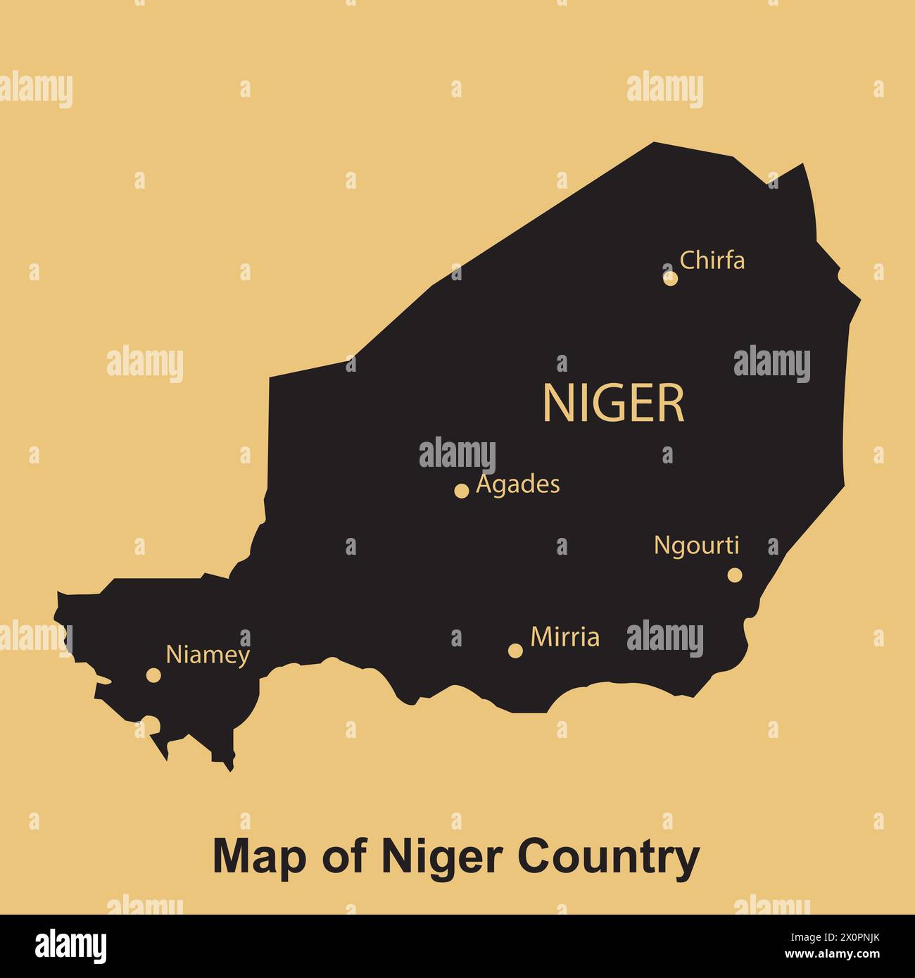 Niamey niger maps cartography geography niamey hi-res stock photography ...