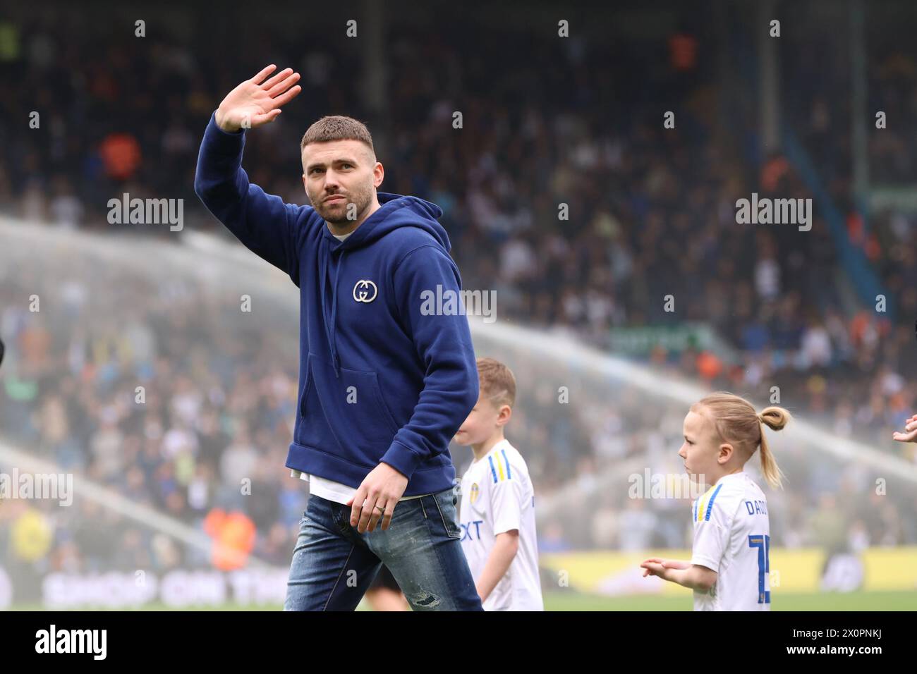 Stuart Dallas (Leeds United), having been forced to retire from ...