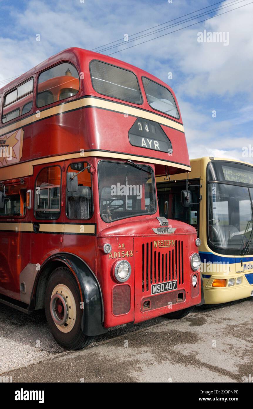 Leyland Titan PD3/3 at Kirkby Stephen West. Cumbria Easter Rally 2024 ...