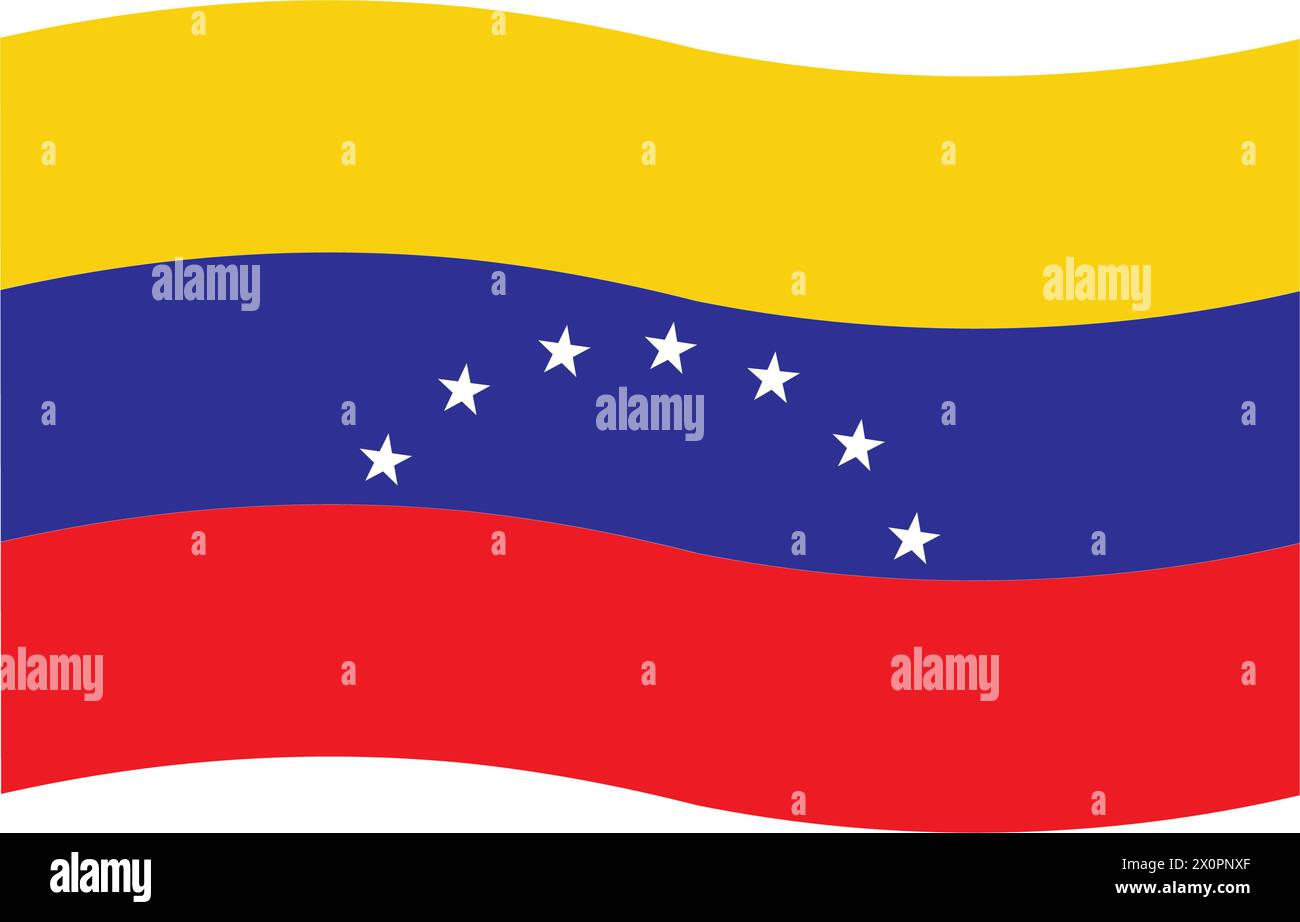 Venezuela country flag vector illustration simple design Stock Vector ...