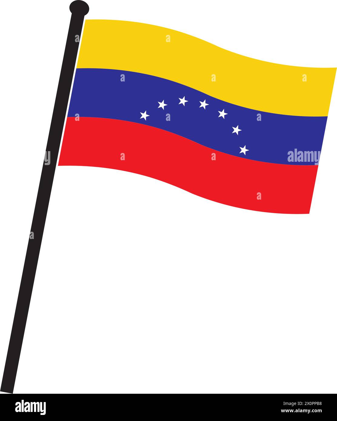 Venezuela country flag vector illustration simple design Stock Vector ...