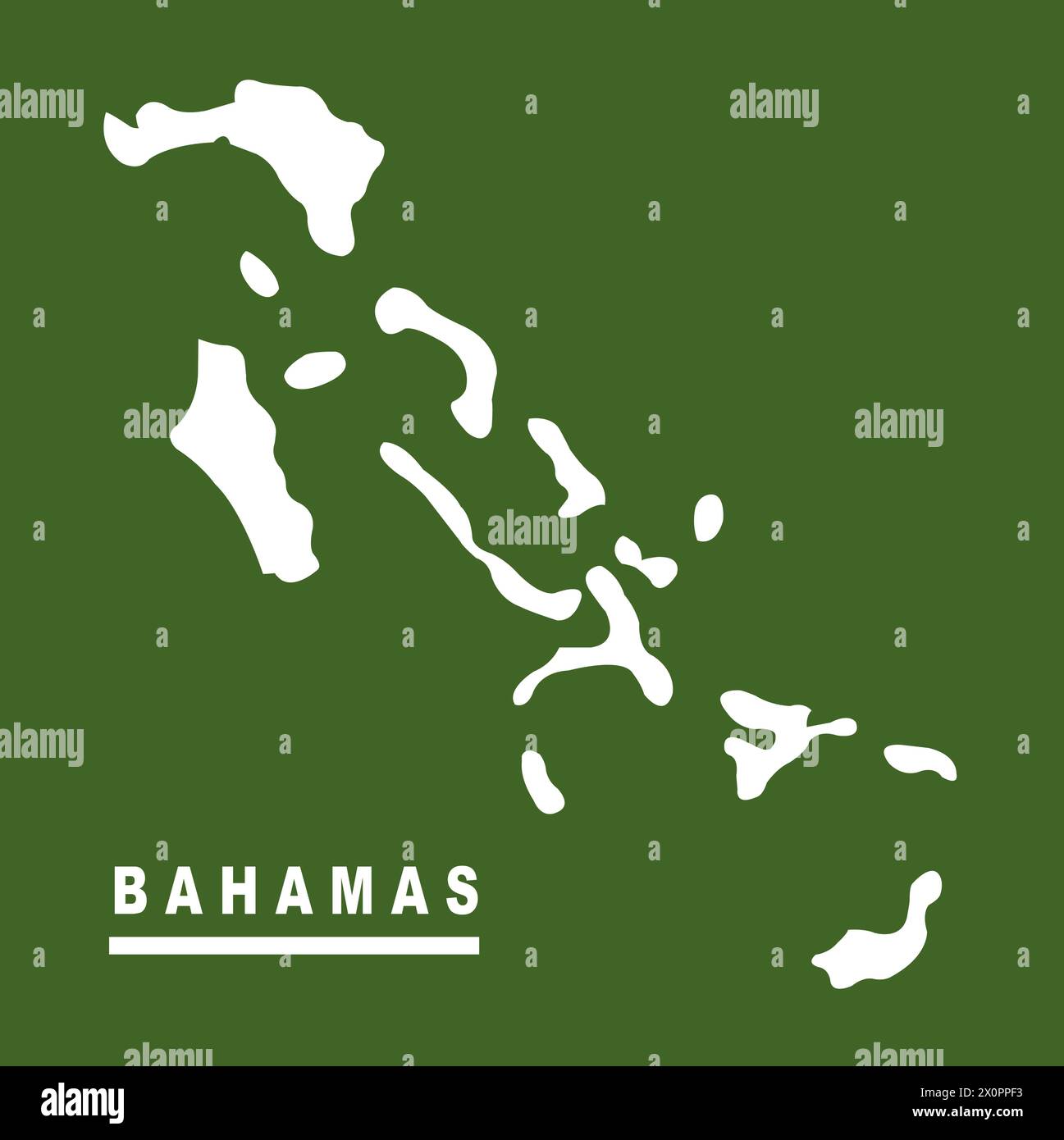 Bahamas map vector illustration symbol design Stock Vector Image & Art ...