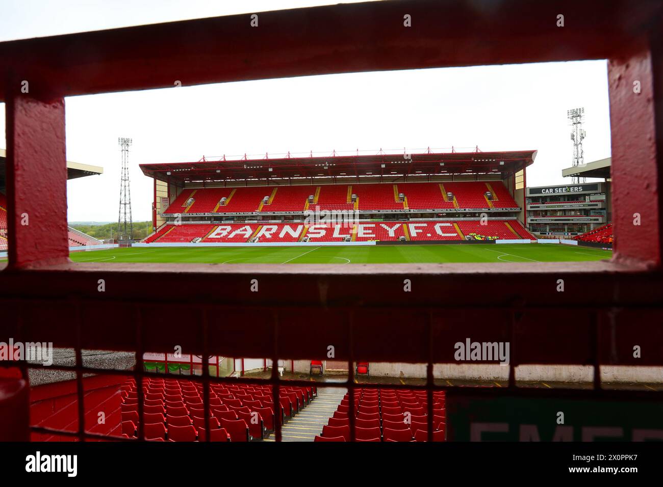 Oakwell Stadium, Barnsley, England - 13th April 2024 A general view of ...