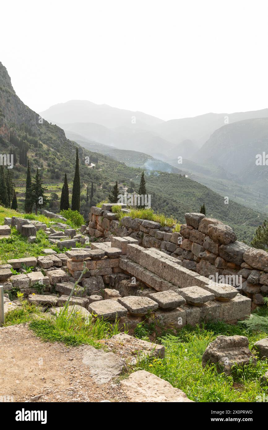 Ancient Delphi, Thessaly, Greece Stock Photo - Alamy