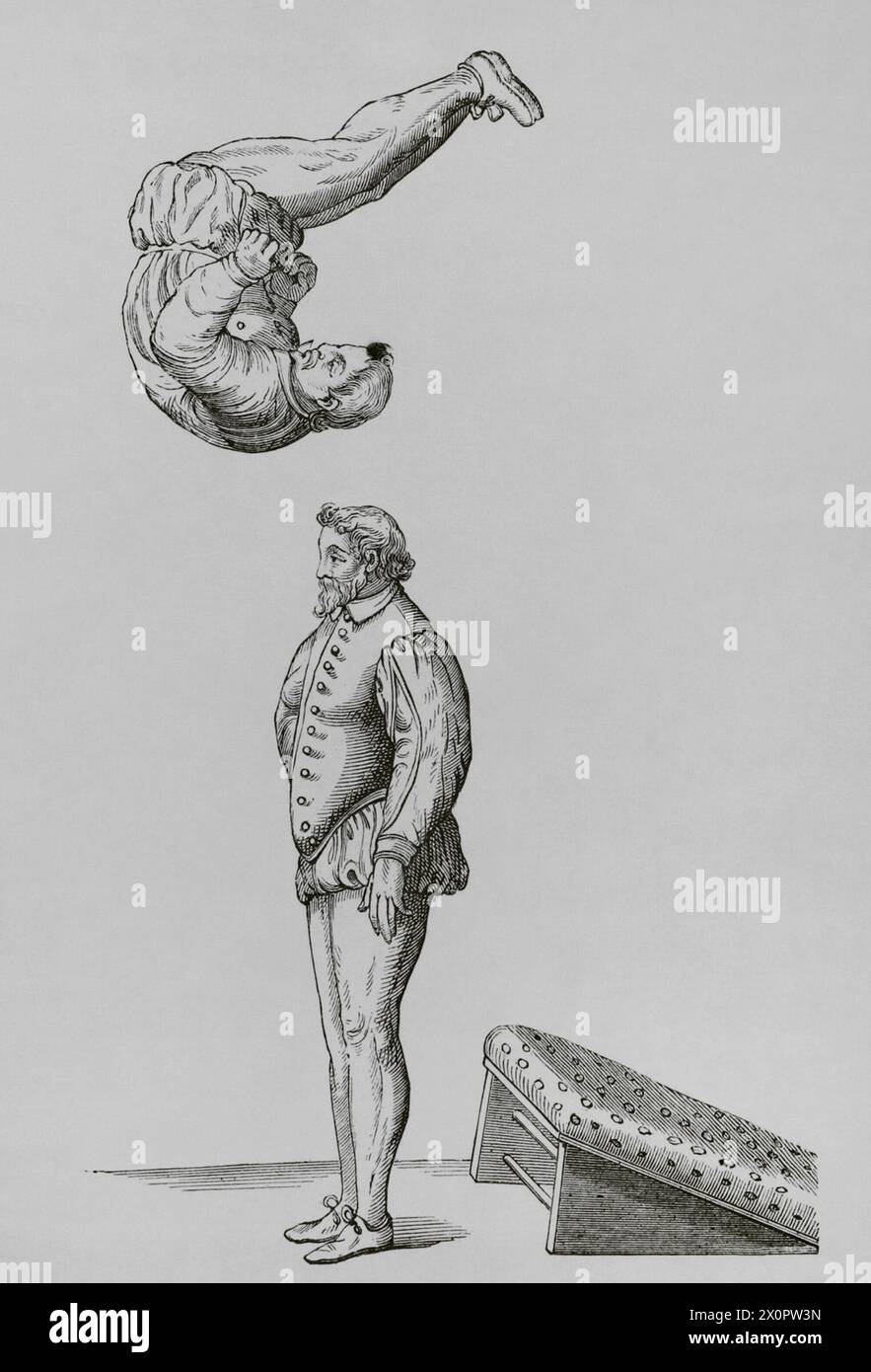 Gymnast vault jump hi-res stock photography and images - Alamy