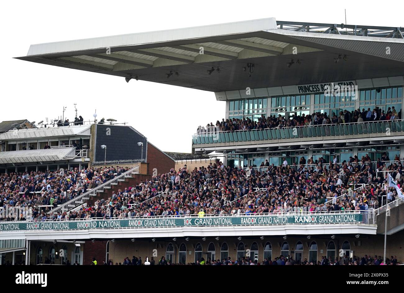 A general view of the Princess Royal Stand ahead of the William Hill ...