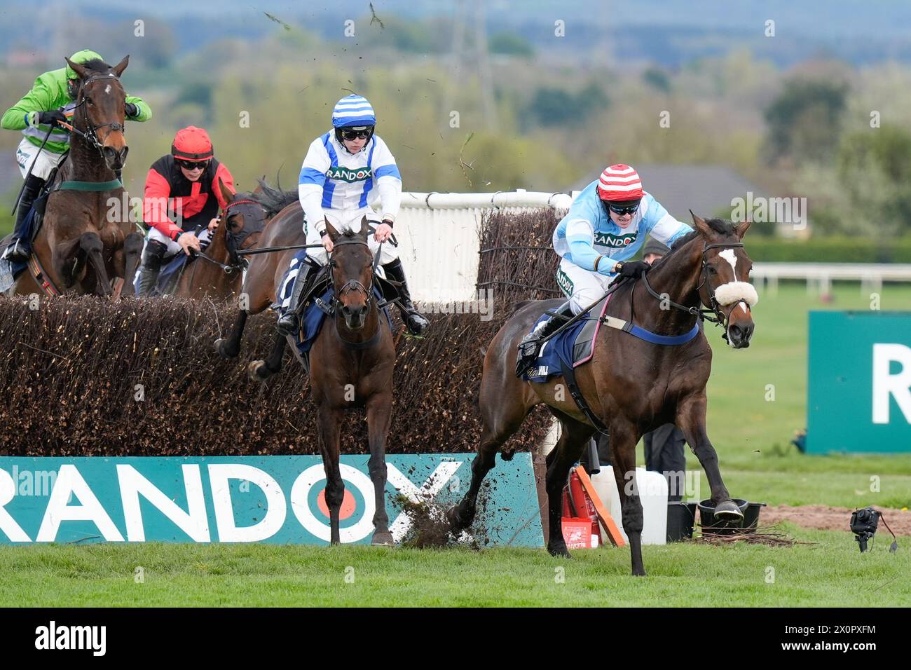 13th April 2024; Aintree Racecourse, Aintree, Merseyside, England: 2024 ...