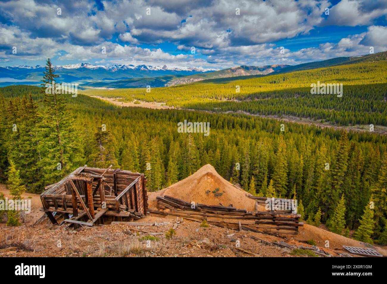 The image captures the essence of Colorado's heartland featuring the ...