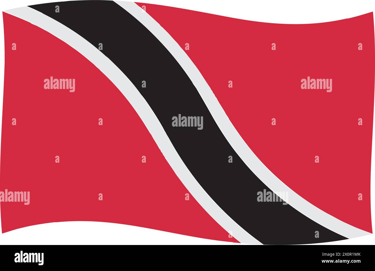 Trinidad and Tobago flag vector isolated on white background Stock Vector Image & Art - Alamy