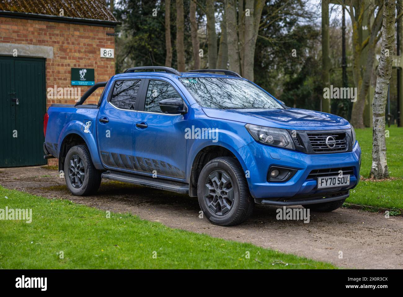 Nissan Navara Double Cab Pick Up N-Guard 2.3dCi, on display at the ...