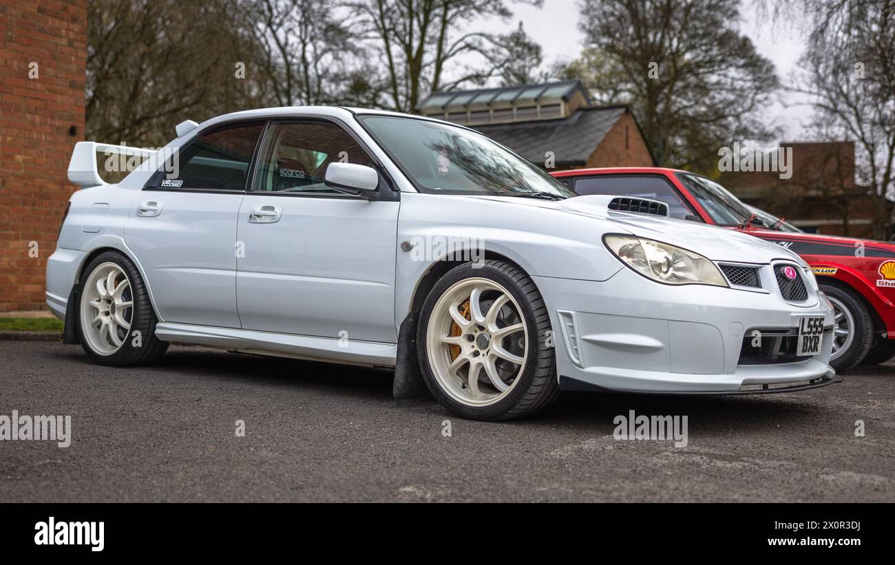 2006 Subaru Impreza WRX STI, on display at the Motorsport assembly held ...