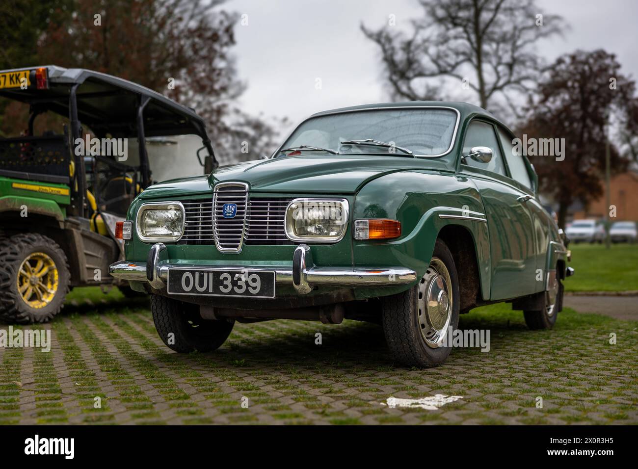 1970 Saab 96, on display at the Motorsport assembly held at the ...