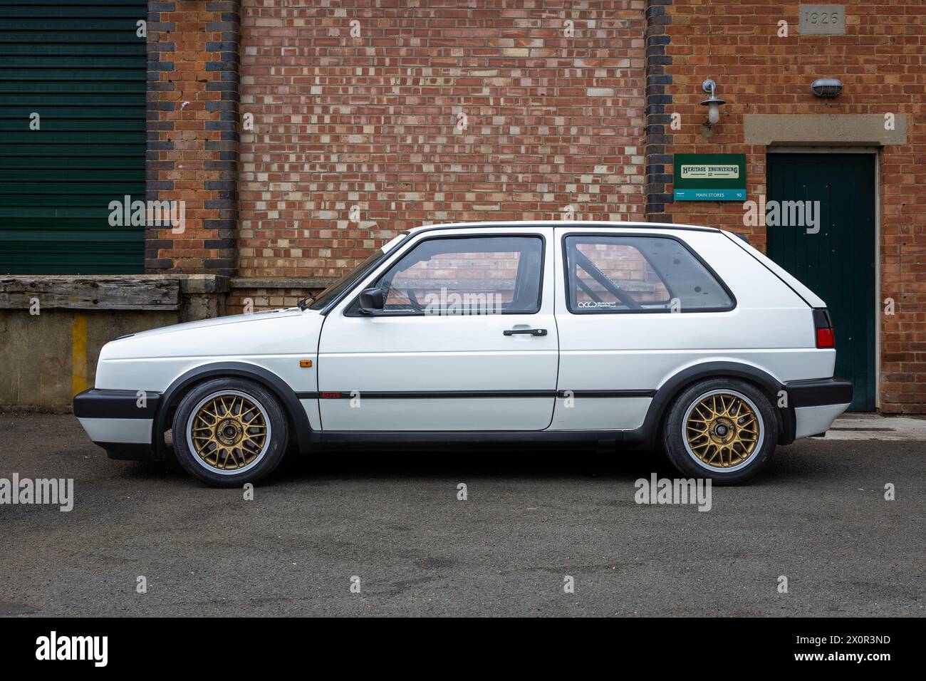 1987 VW Golf GTI 16V, on display at the Motorsport assembly held at the ...