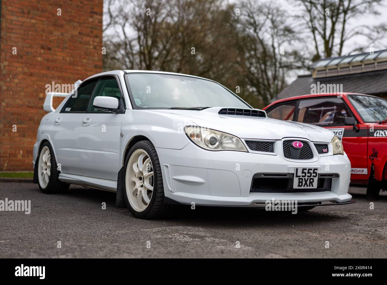 2006 Subaru Impreza WRX STI, on display at the Motorsport assembly held ...