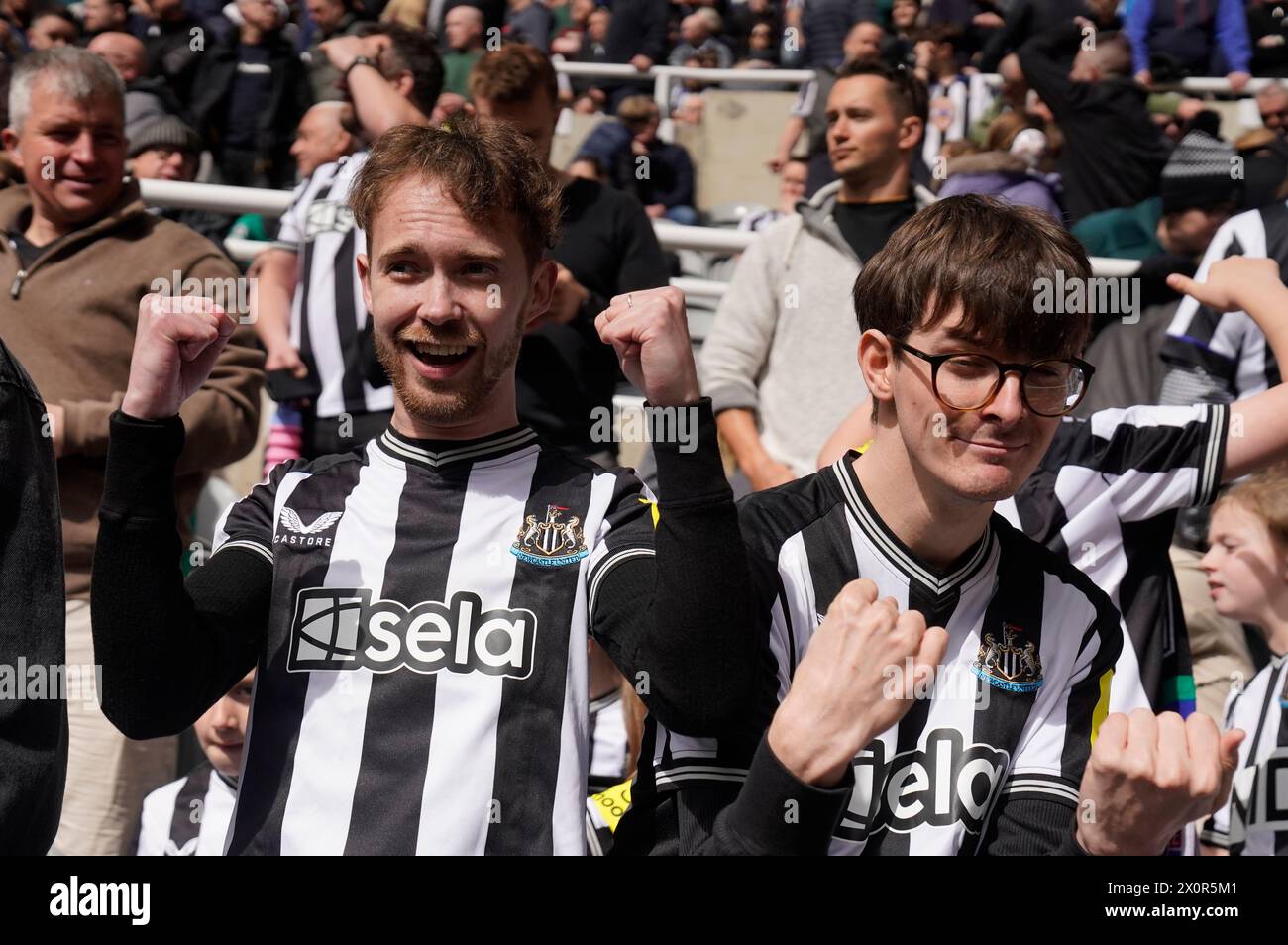 Newcastle United fans David Wilson and Ryan Gregson wear revolutionary ...
