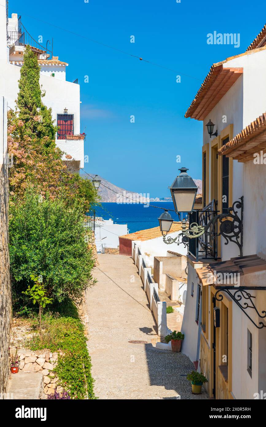 Old Town Altea, Comunidad Valenciana, Alicante district, Costa Blanca ...