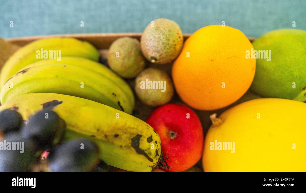 Brazilian fruits with their refreshing colors and shapes Stock Photo ...