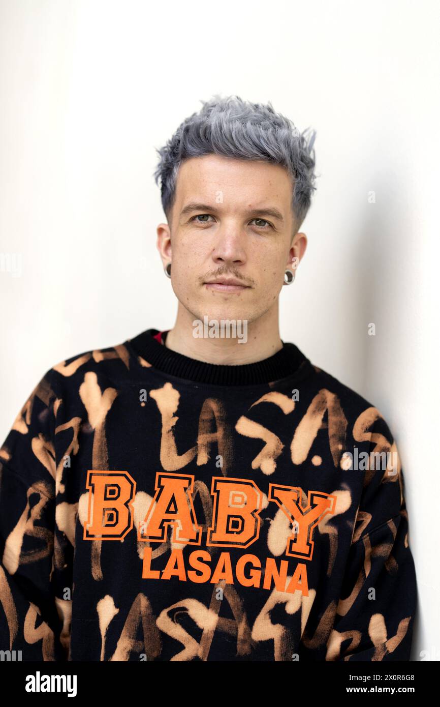 AMSTERDAM - Baby Lasagna (Marko Purisic) from Croatia during a press ...