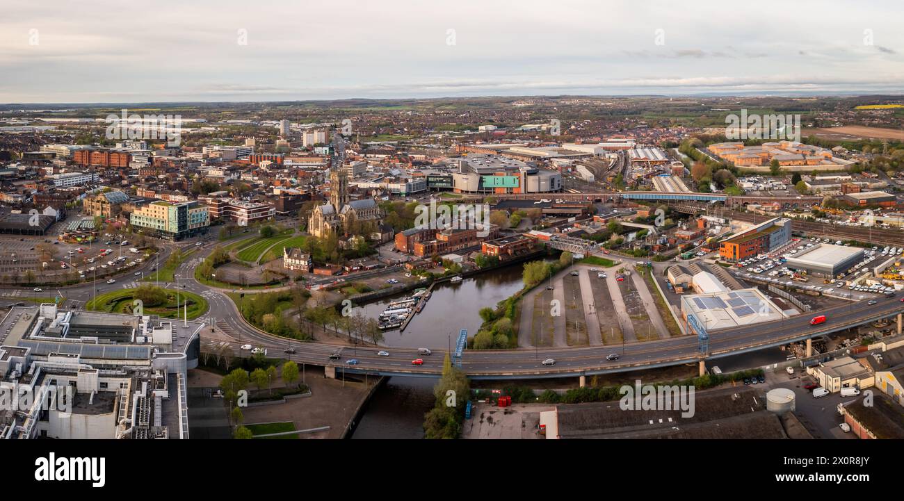 Doncaster aerial hi-res stock photography and images - Alamy