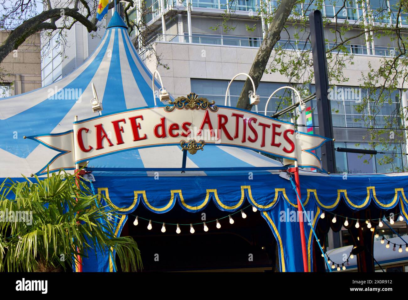 Cologne, Germany, April 12, 2024. Art fans with many celebrities attend ...
