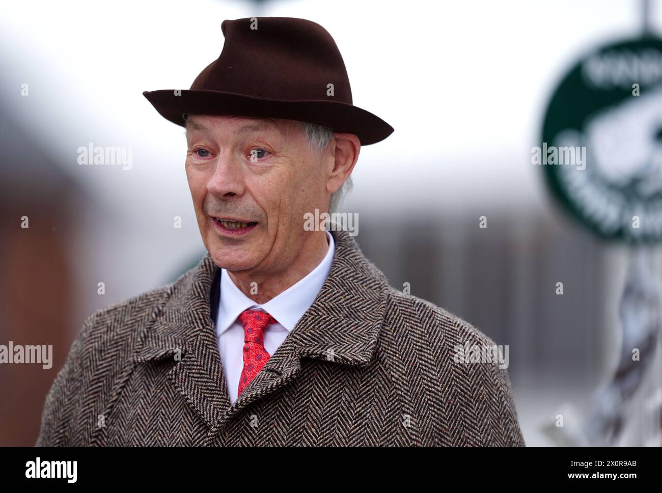 Peter FitzGerald, owner of Randox, on day three of the 2024 Randox ...