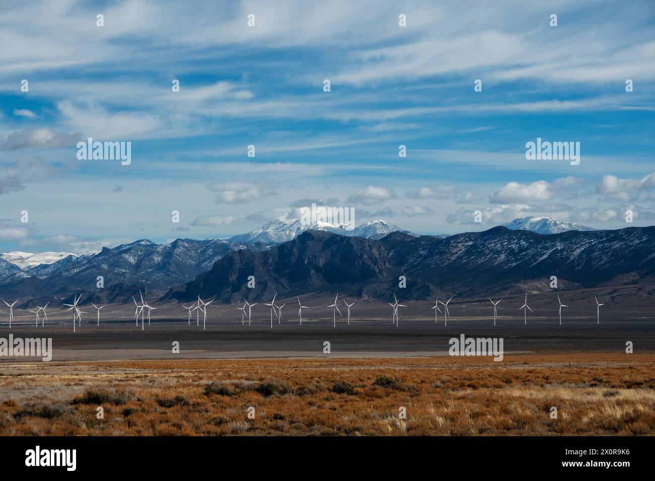 Spring Valley Wind Farm is Nevada's first wind farm. The farm is owned ...