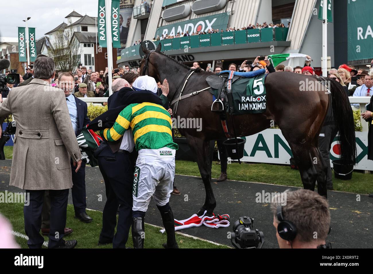 Paul Townend in the winners enclosure after winning the 16:00 Randox ...