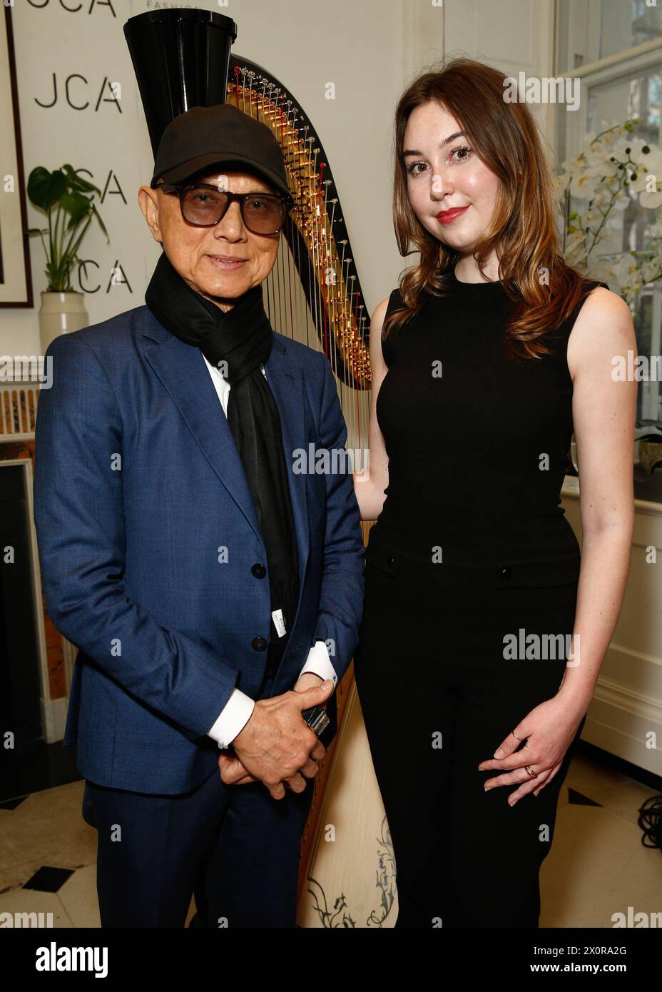 Jimmy Choo and Amie True attending the JCA Gallery Opening Drinks Reception at JCA Mayfair held ...
