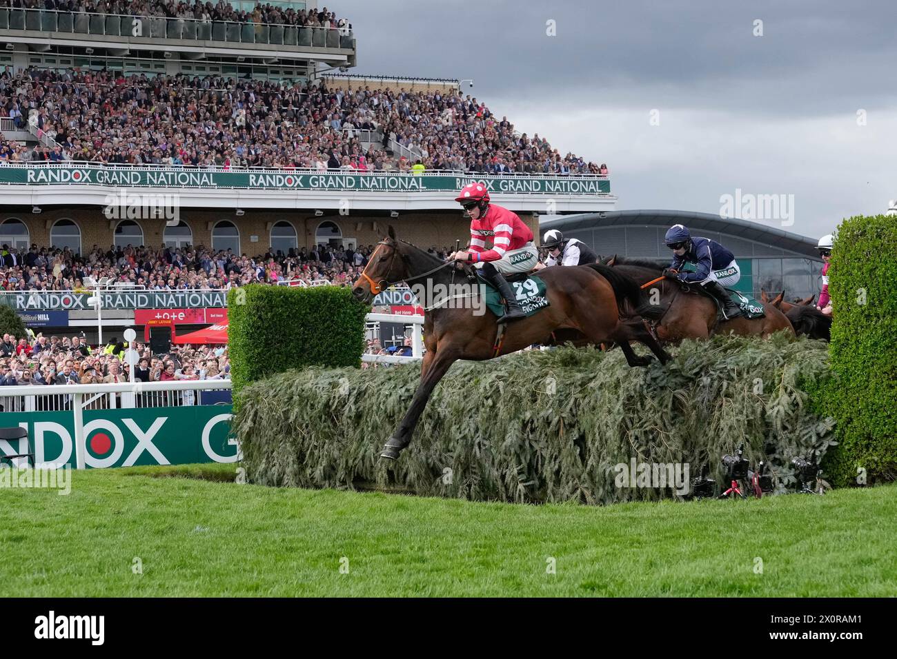 13th April 2024; Aintree Racecourse, Aintree, Merseyside, England: 2024 ...