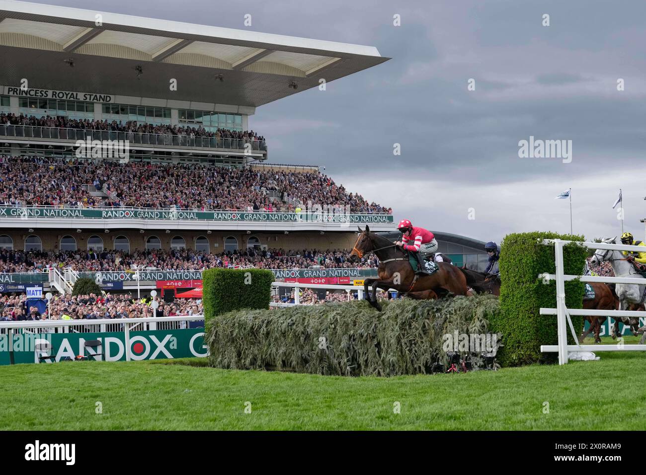 13th April 2024; Aintree Racecourse, Aintree, Merseyside, England: 2024 ...