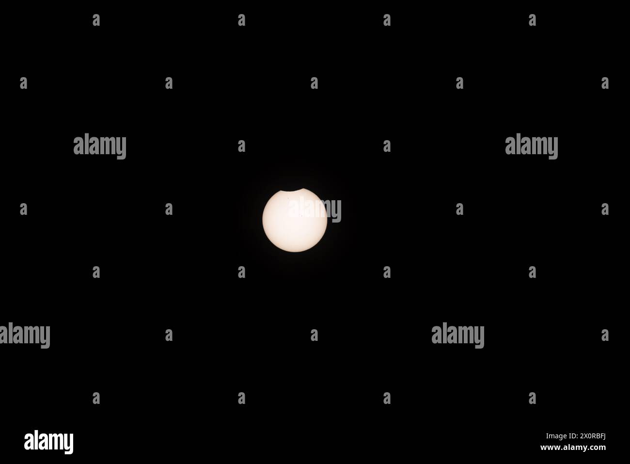 2024-04-08 - Total Solar Eclipse in Lancaster, Ontario, Canada Stock ...
