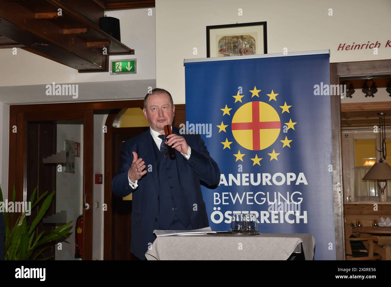 Reinhard Kloucek, Präsident Paneuropa Bewegung, Manfred Siebinger ...