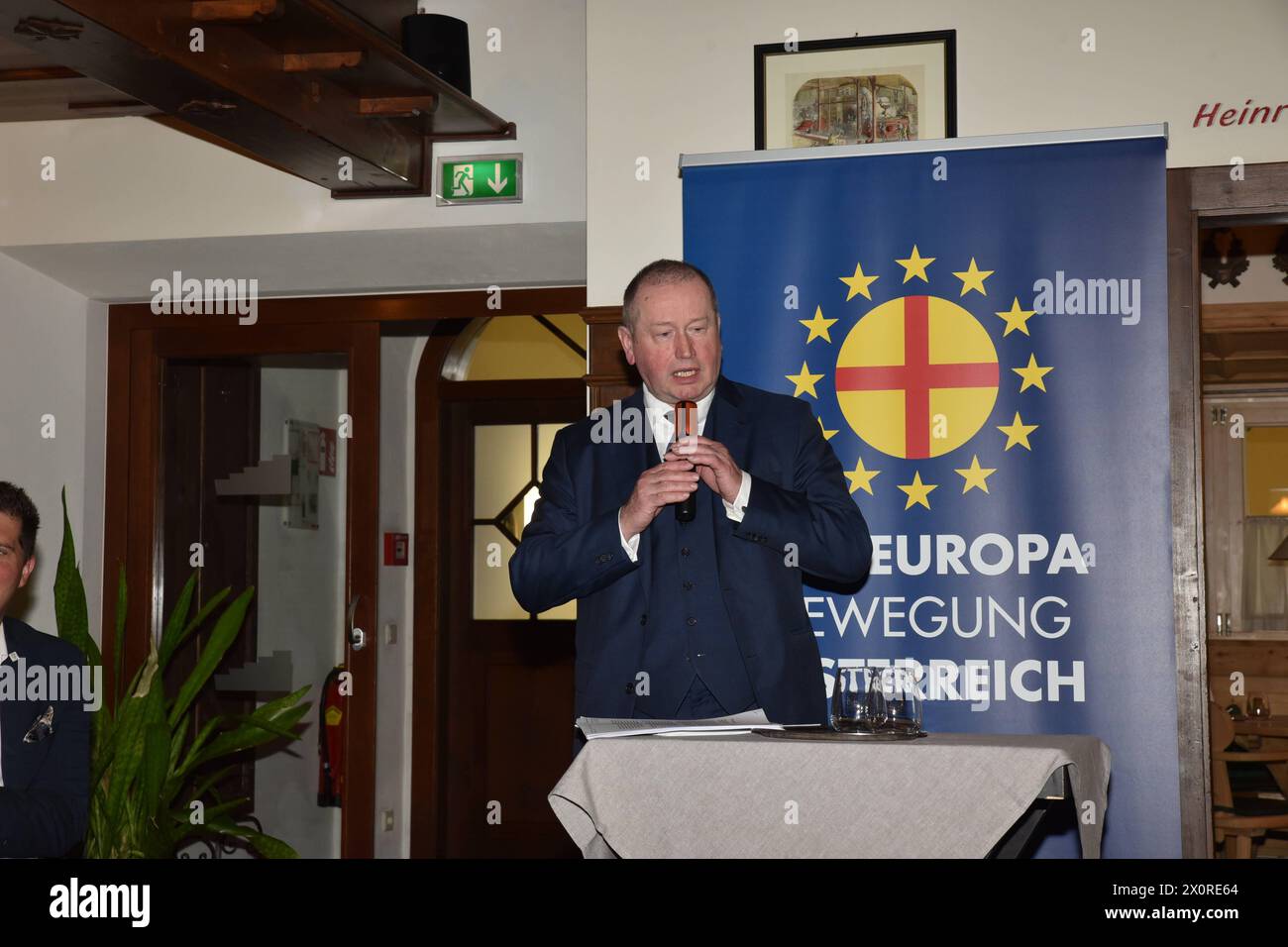 Reinhard Kloucek, Präsident Paneuropa Bewegung, Manfred Siebinger ...