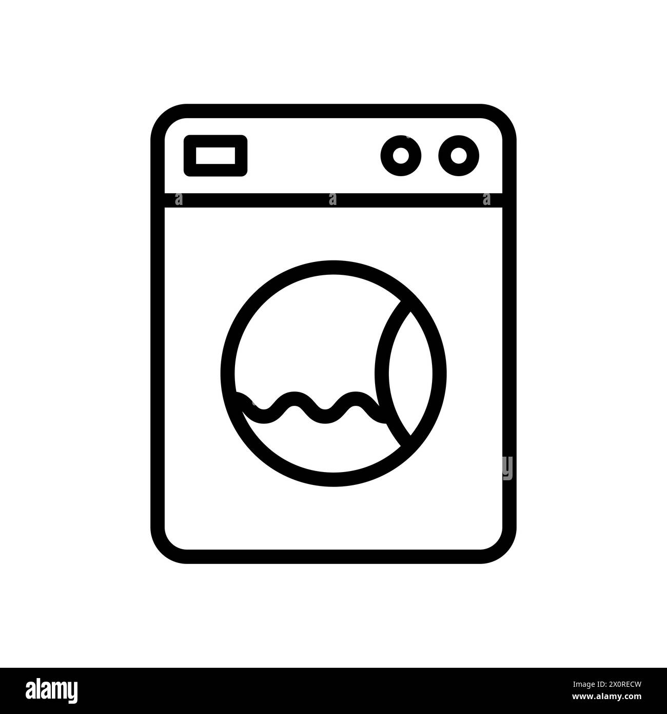 Washing machine outline vector icon isolated Stock Vector Image & Art ... Washing machine outline vector icon isolated Stock Vector Image & Art ...
