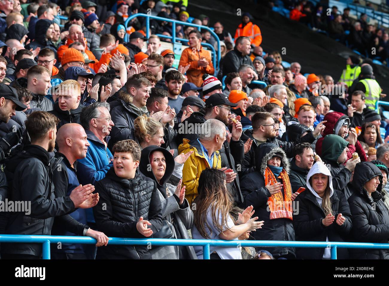 Blackpool fans during the Sky Bet League 1 match Carlisle United vs ...